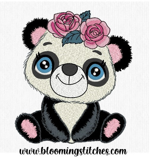 Panda – Blooming Stitches