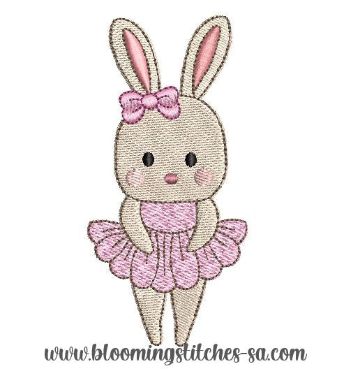 Dancing Bunny 1 – Blooming Stitches