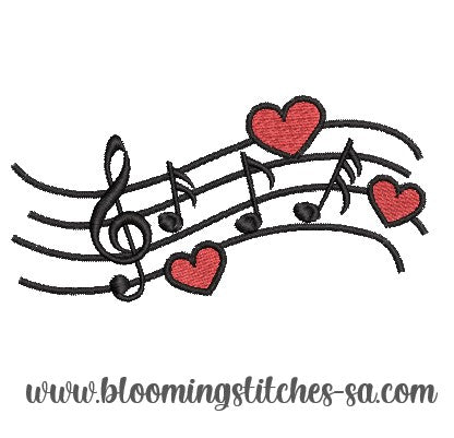 Music Notes 1 – Blooming Stitches