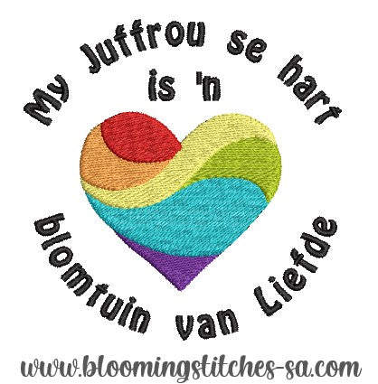 My Juffrou se Hart – Blooming Stitches