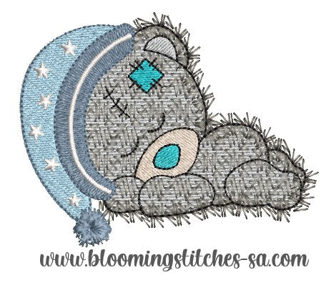 Tatty Teddy Baby Sleeping – Blooming Stitches