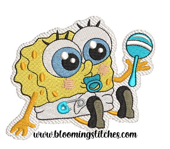 Sponge Baby – Blooming Stitches