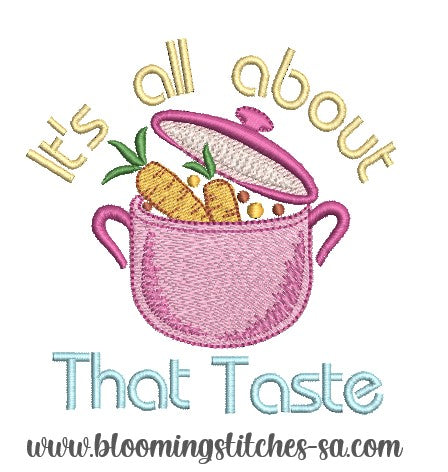 That taste – Blooming Stitches