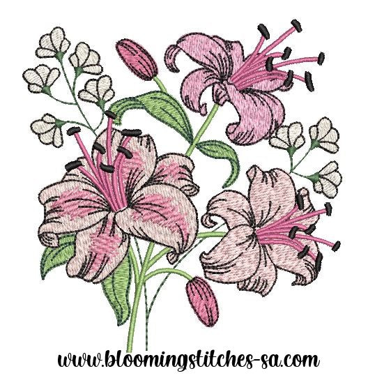 Lily 5 – Blooming Stitches