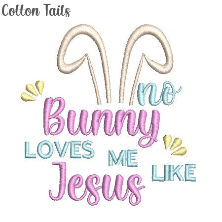 No Bunny Saying – Blooming Stitches