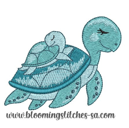 Sea Turtle 4 – Blooming Stitches