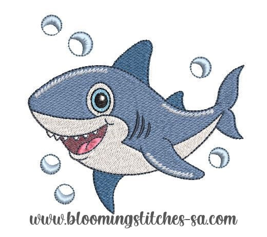Shark 3 – Blooming Stitches