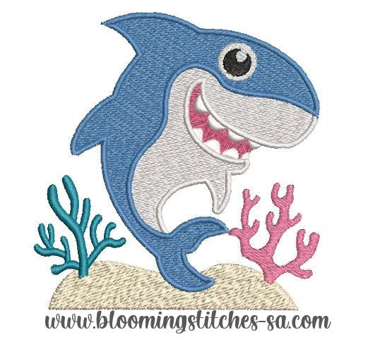 Shark 4 – Blooming Stitches