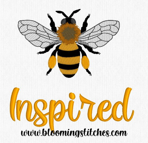 Bee Inspired – Blooming Stitches
