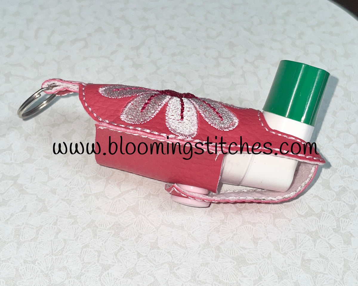 Daisy Inhaler Case In the hoop – Blooming Stitches
