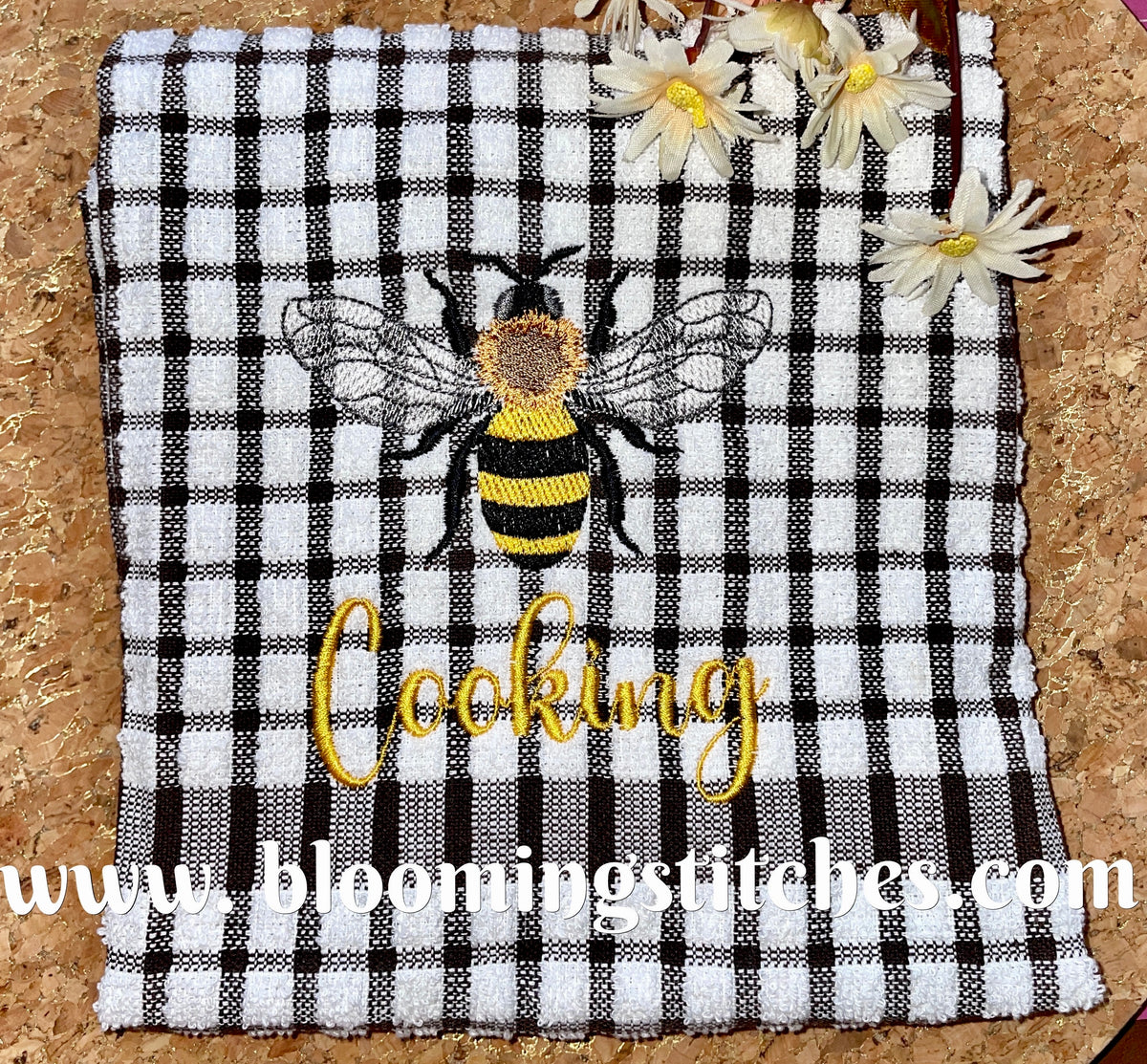 Bee Cooking – Blooming Stitches