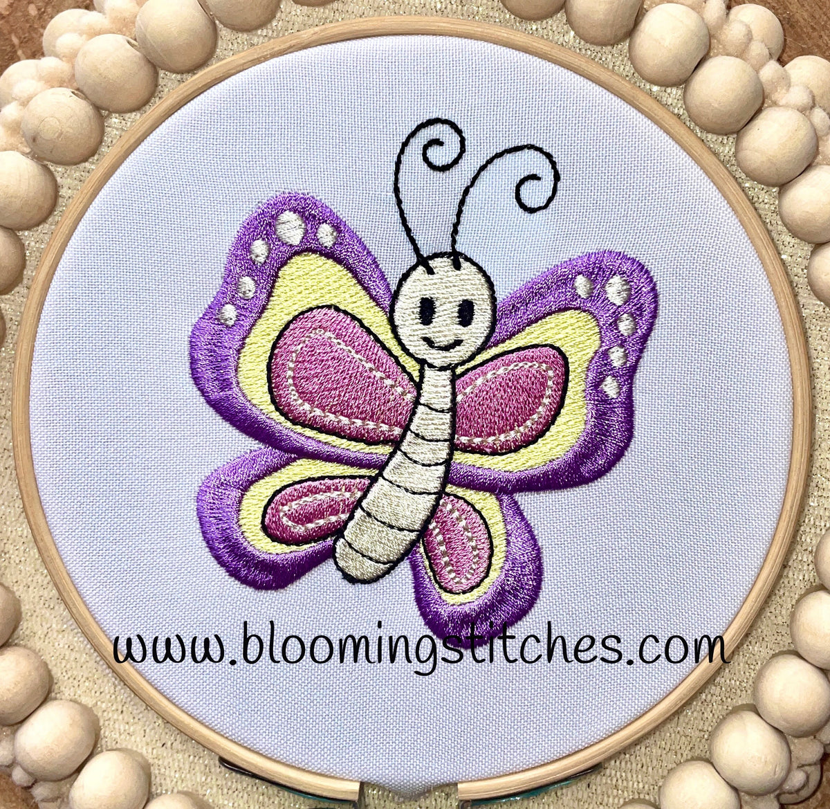 Butterfly H – Blooming Stitches