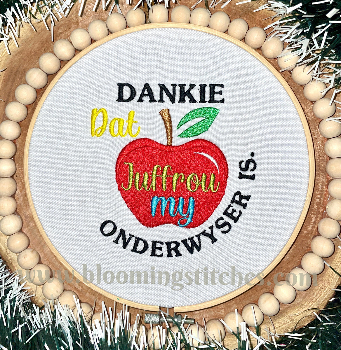Dankie Juffrou – Blooming Stitches